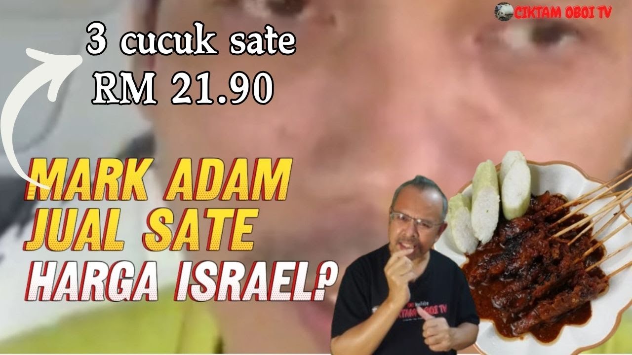 SATE BHALUT MARK ADAM HARGA I5RAEL? TIGA CUCUK RM21.90 - YouTube