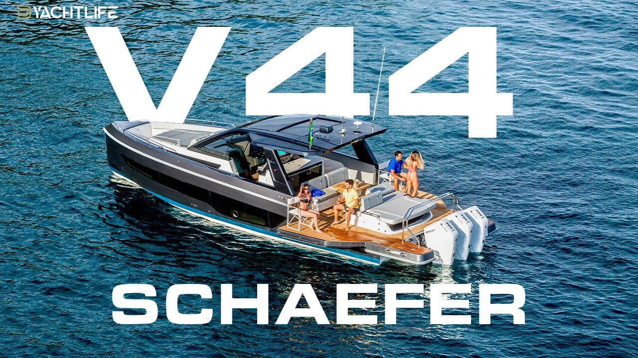 Novíssima Schaefer V44 I Boat Show 2024 - YouTube