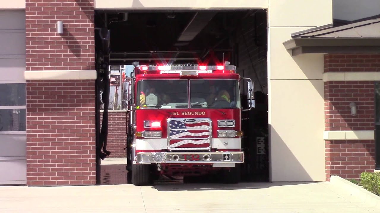 El Segundo Fire Dept. Truck 32 - YouTube