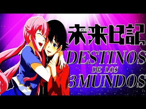 Mirai Nikki|Explicación del Final|Destinos de los 3 Mundos