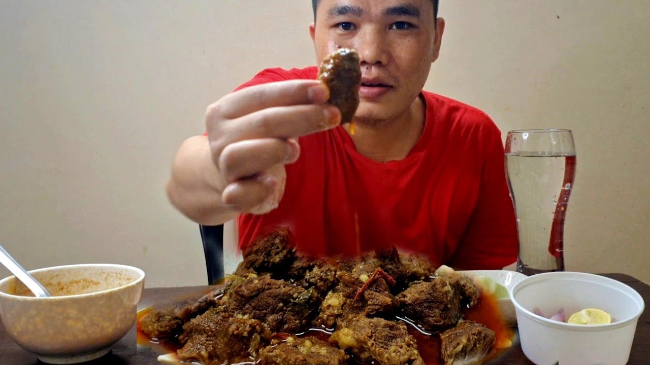 Special Spicy Beef mukbang 🥵🥵 - YouTube