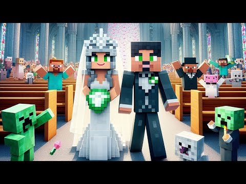 Getting MARRIED to a SUPERHERO in Minecraft! #minecraft #animation ...
