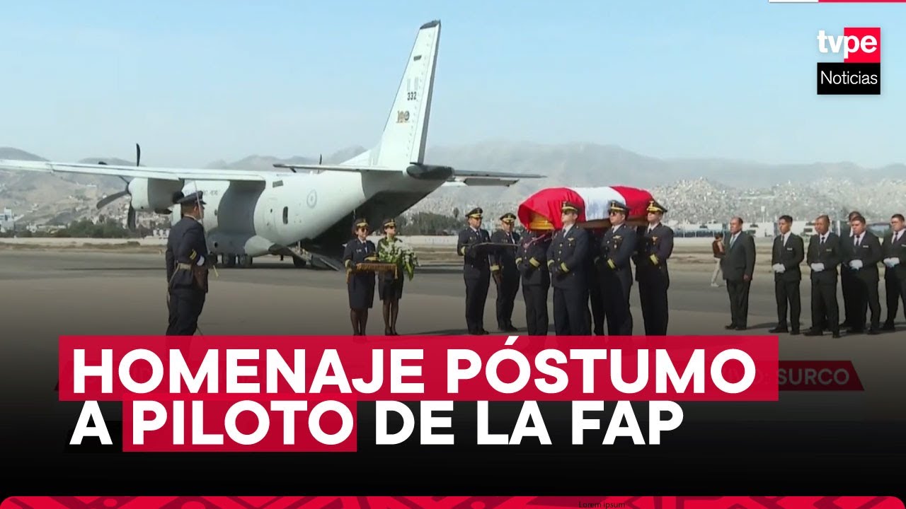 Accidente en Arequipa: el homenaje póstumo a piloto de la FAP que falleció en el Mirage 2000 ...