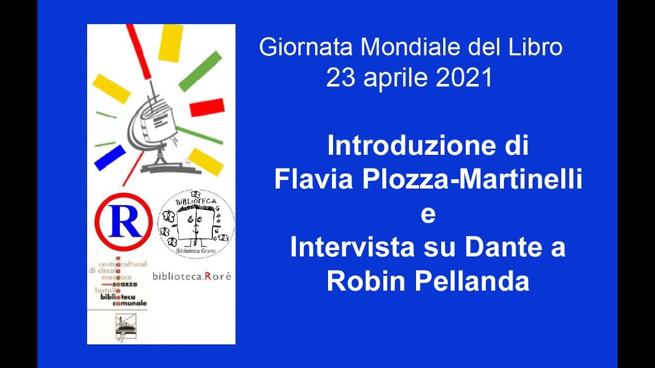 Introduzione GML 2021 di Flavia Plozza-Martinelli e Intervista a Robin ...
