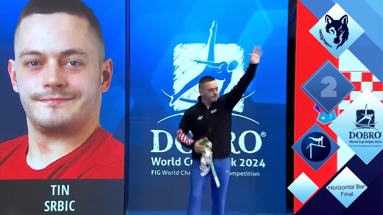 DOBRO World Cup Osijek 2024. FIG World Challenge Cup. 🥈 HB Final SRBIC ...
