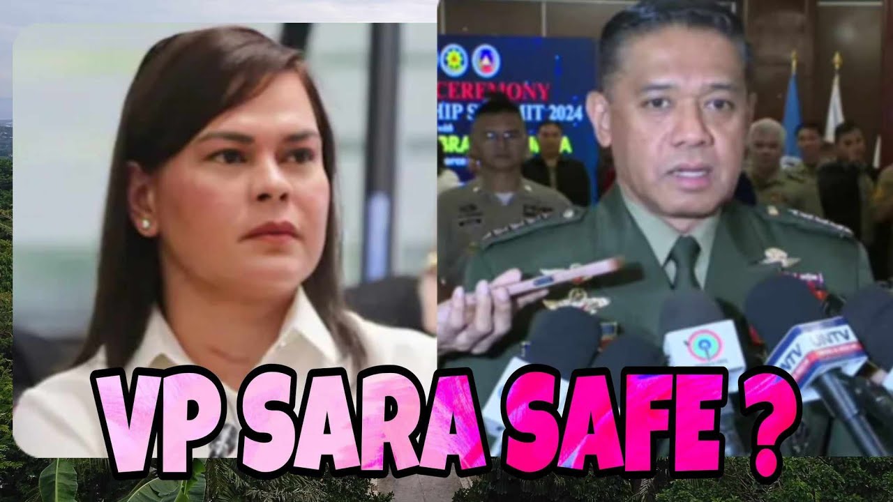 VP INDAY SARA DUTERTE SAFE sa Bago nya SECURITY ESCORT ? - YouTube