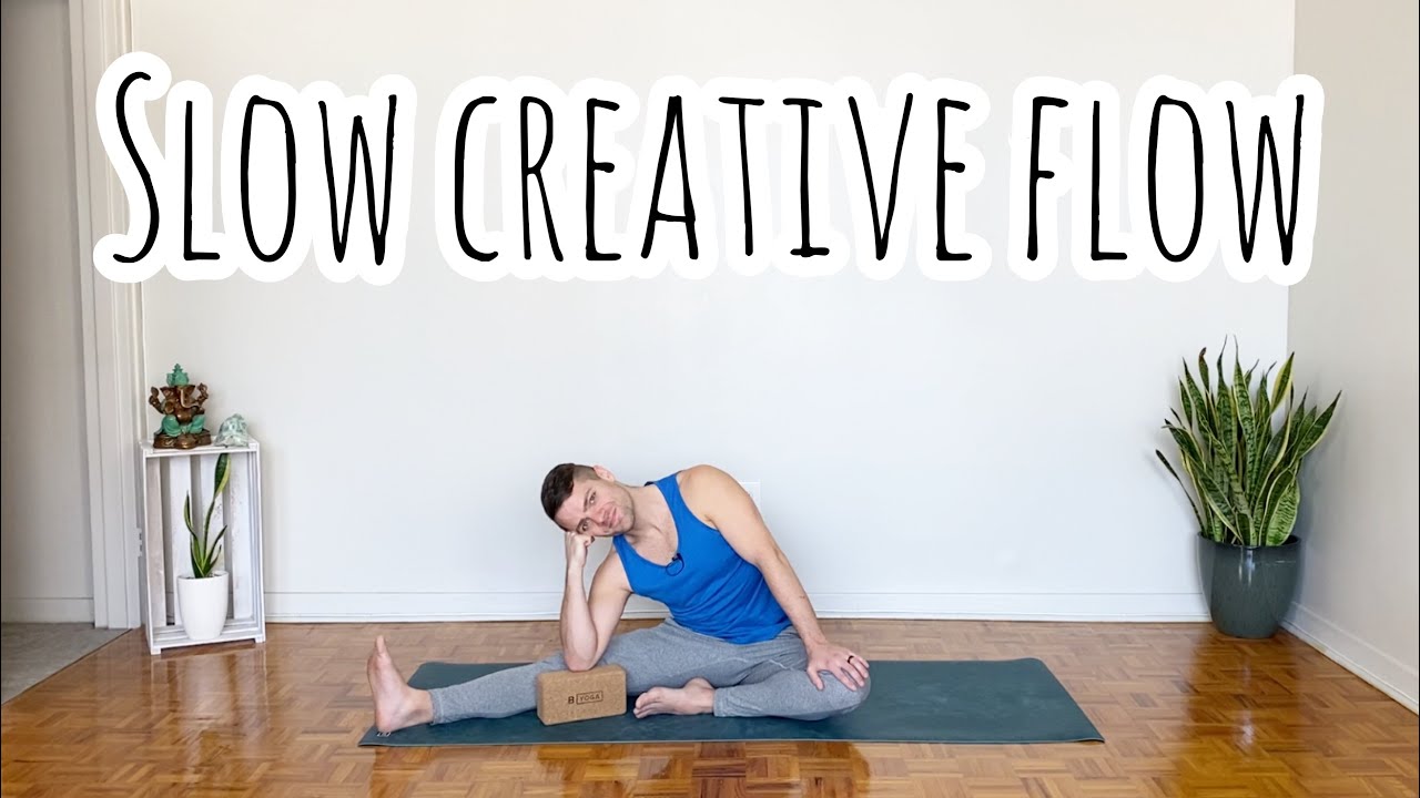 Slow Creative Flow | Yoga with Greg - YouTube