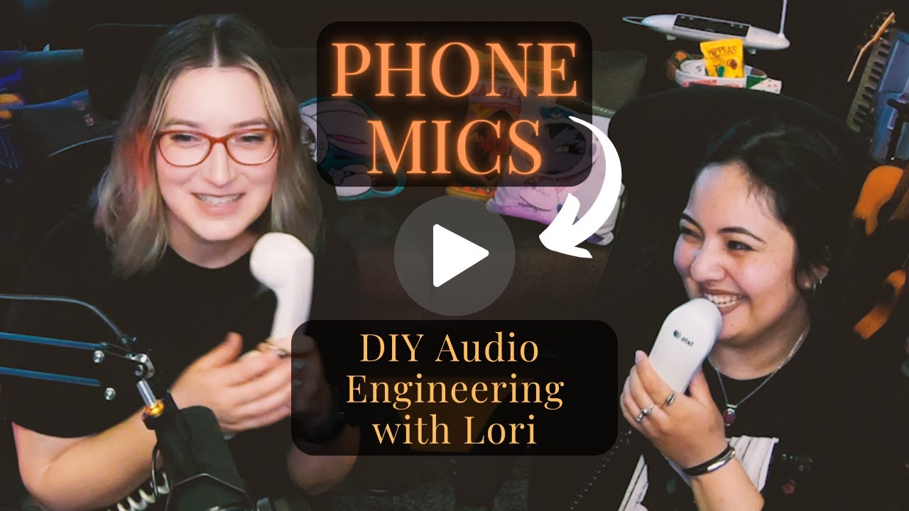 🎙️ Turning Old Phones into Microphones?! DIY Mics w/ Lori - Shoe Phones ...