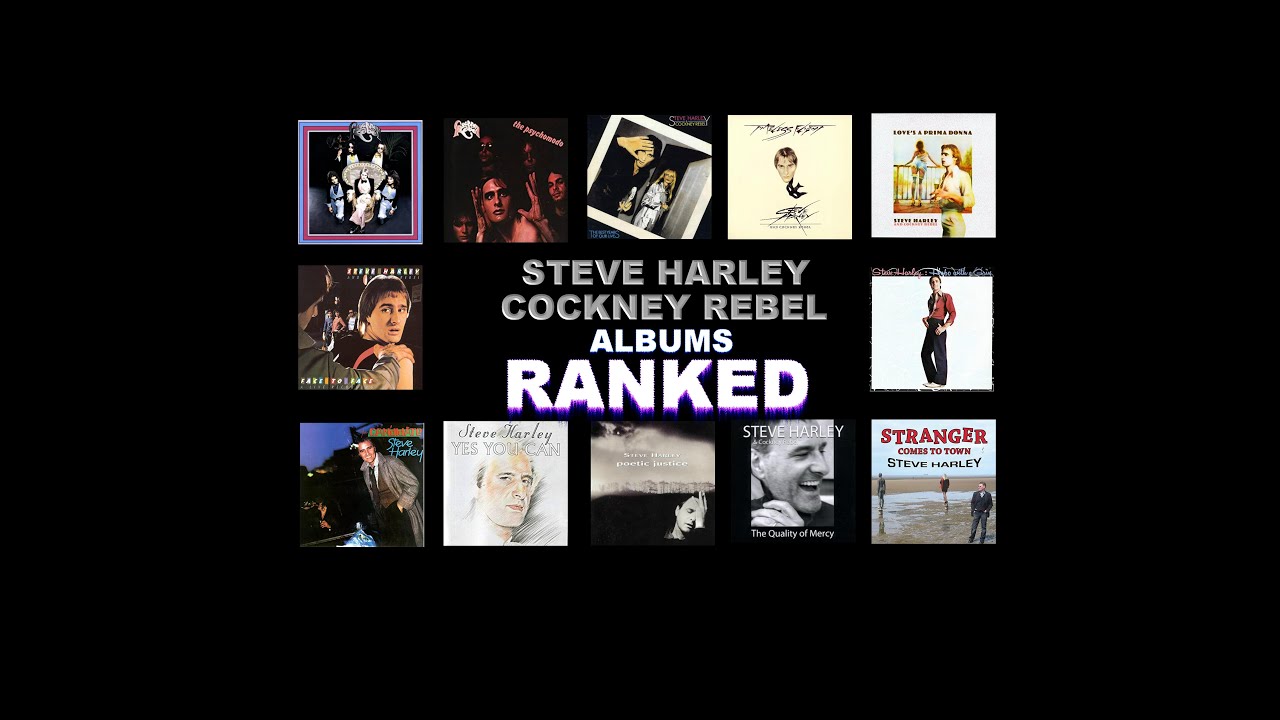 Vinyl Community - Steve Harley & Cockney Rebel albums ranked - YouTube