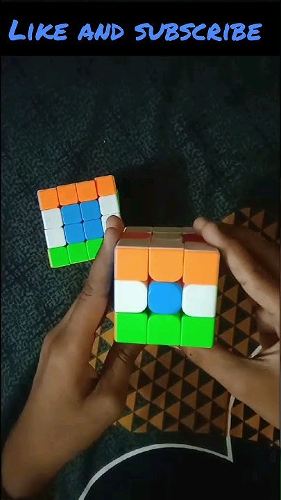 Indian flag on 3by3 in back || how to make Indian on 3by3 cube in back #shorts #viral #shortfeed ...
