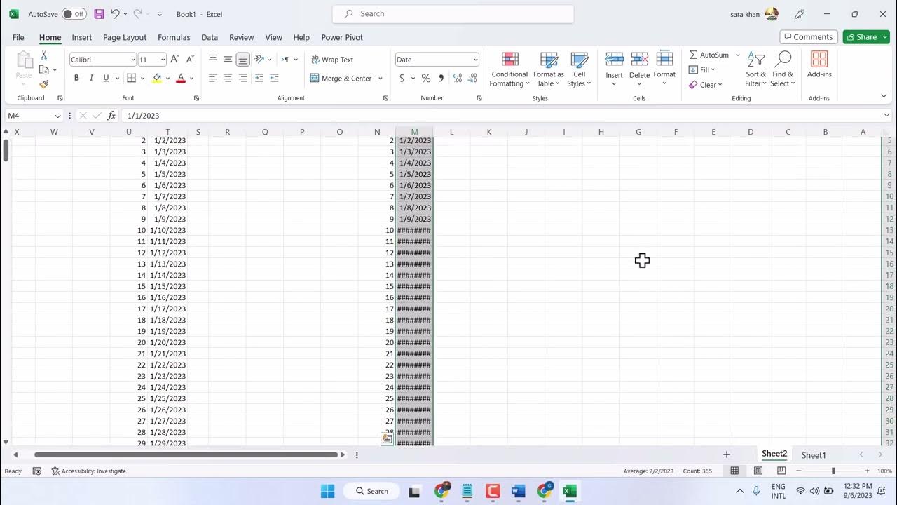 How to Auto Fill Date Series | How To Write Dates Automatically In ...