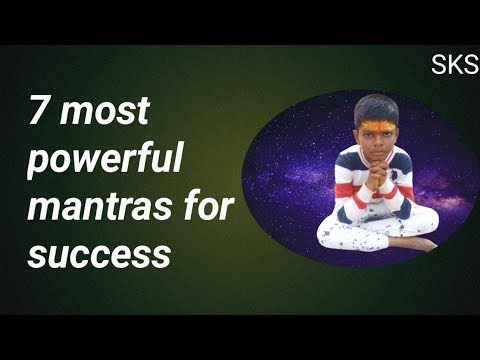 7mantra for success. powerful mantras. positive mantra for success. SKS ...