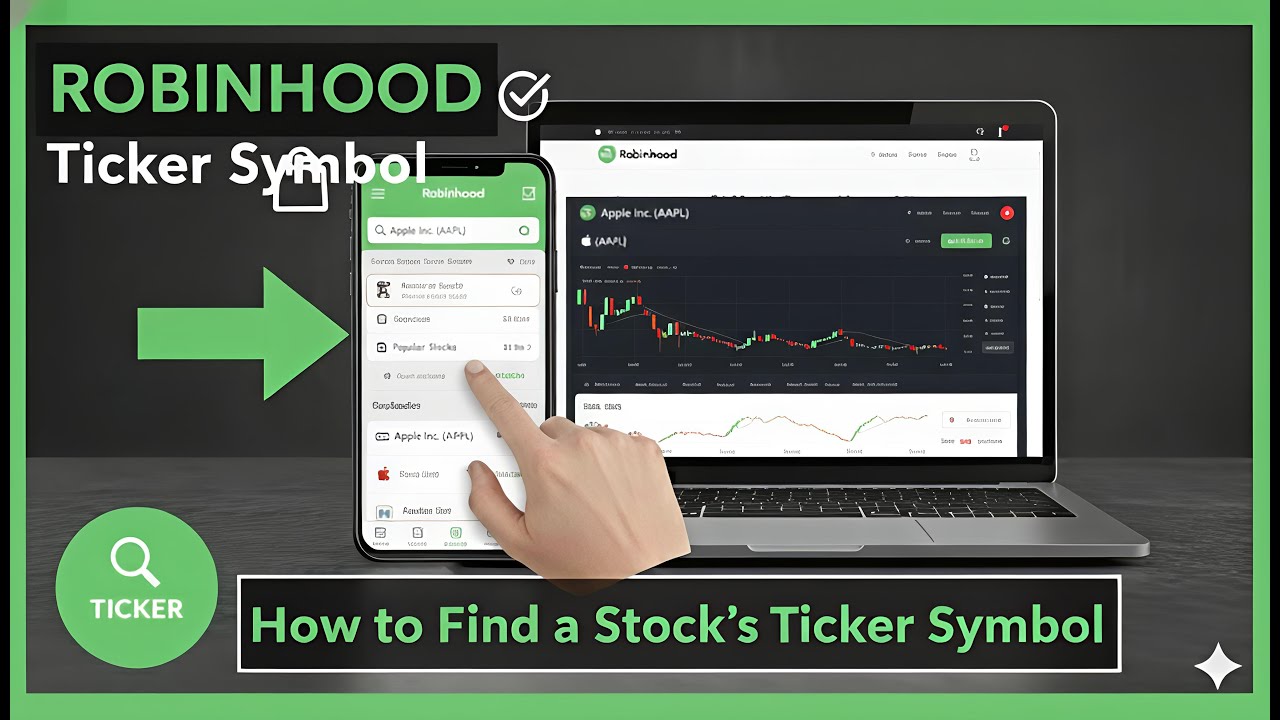 How to Find a Stock's Ticker Symbol On Robinhood - YouTube