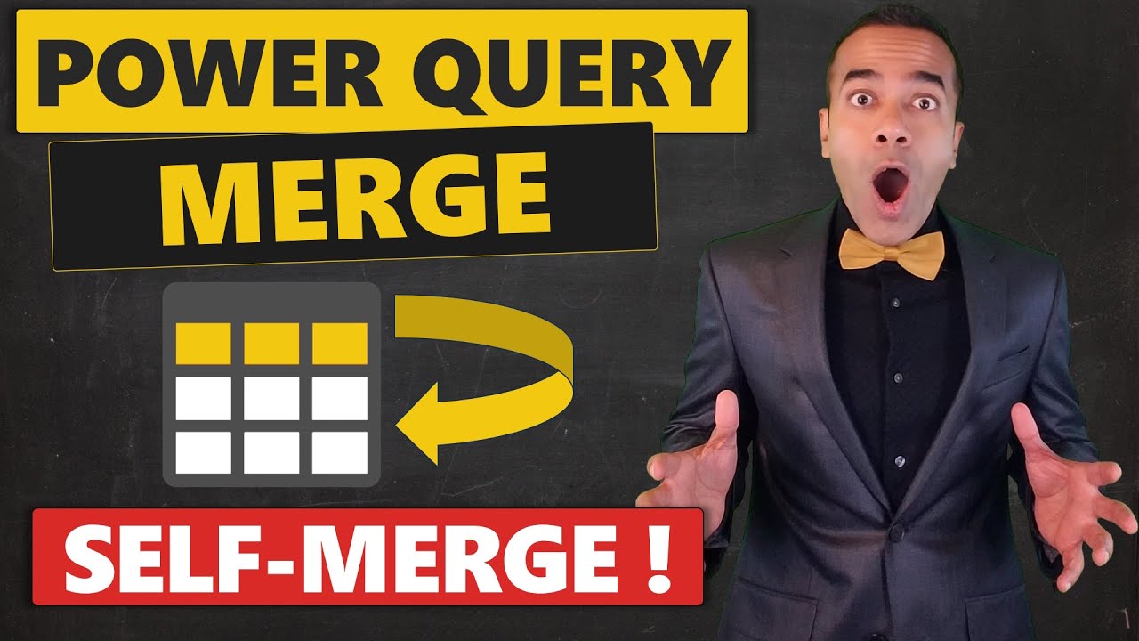 Power Query "Self" Merge in Power BI: Merge Table with Itself 🤯 - YouTube