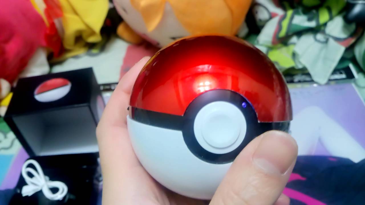 2nd gen Pokeball Power Bank unboxing - YouTube