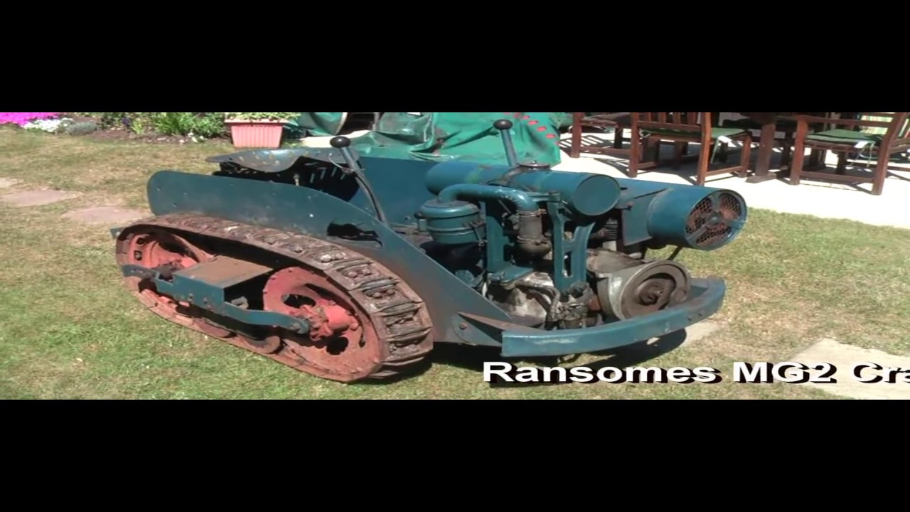 Ransomes MG2 Crawler - YouTube