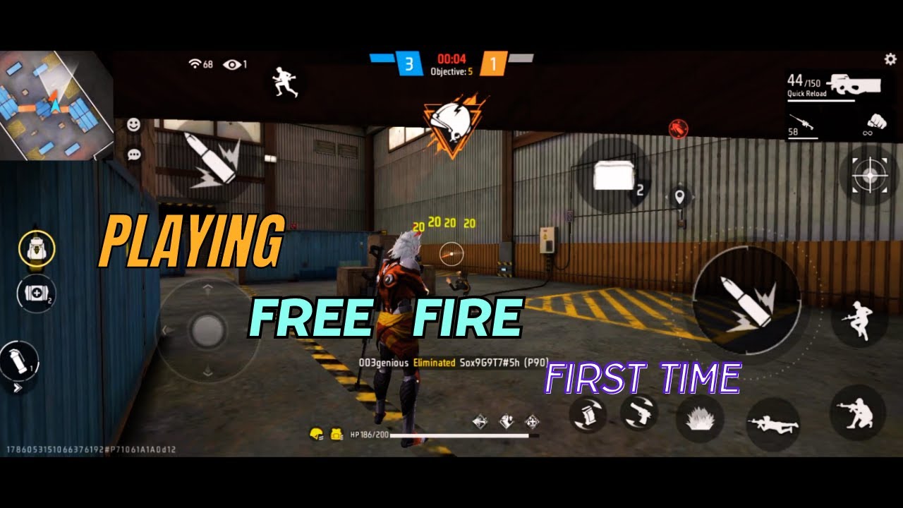 Playing Free Fire First time #gaming #freefire - YouTube