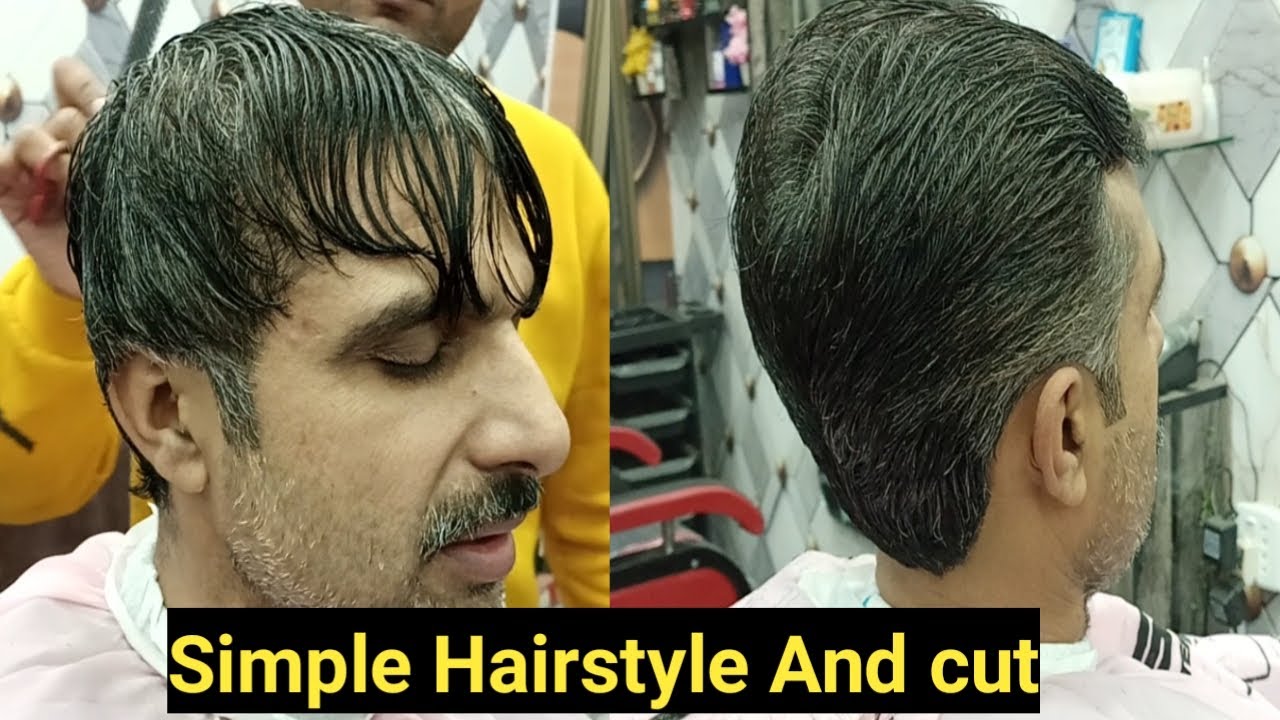 Simple Hairstyle💯Hair Cut Barber Shop Style Hairdresser Hair Salon New ...
