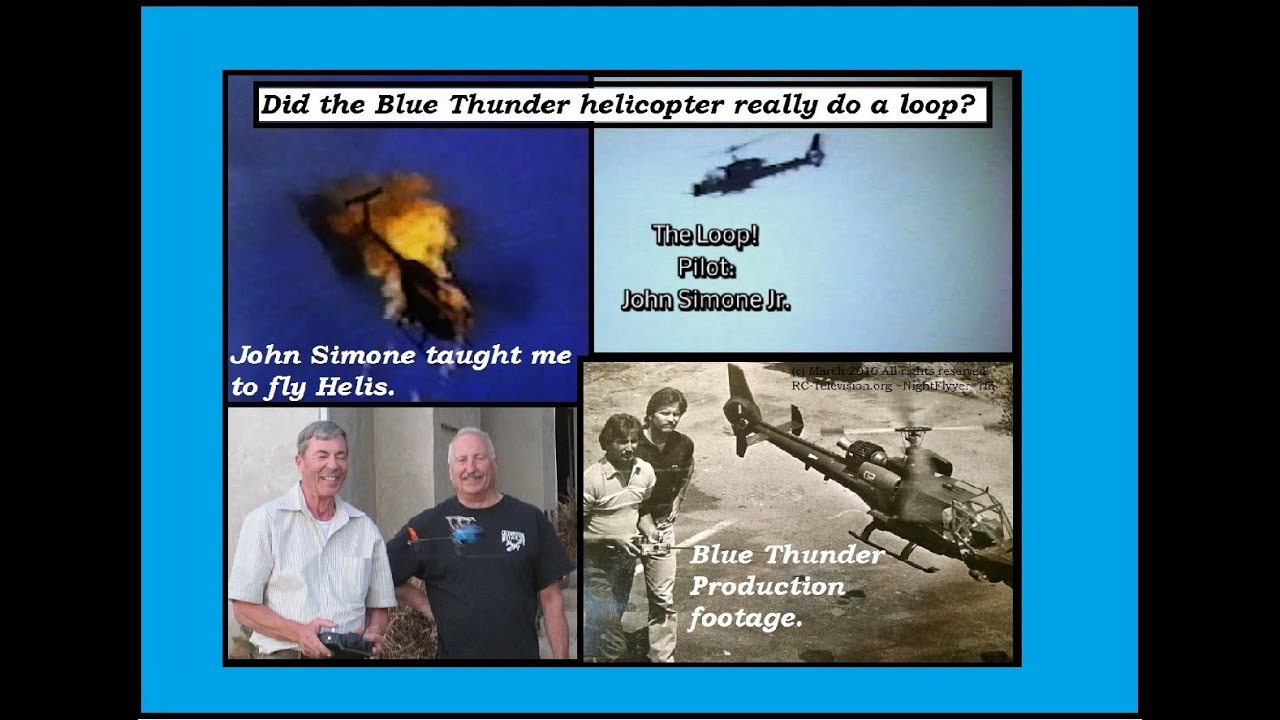 Was the Blue Thunder Helicopter Loop Faked? Blue Thunder Out-takes and ...
