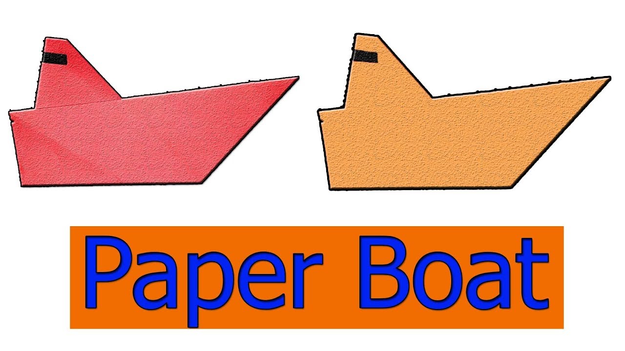 How to make origami paper boat that easily floats-Paper video |TA ...