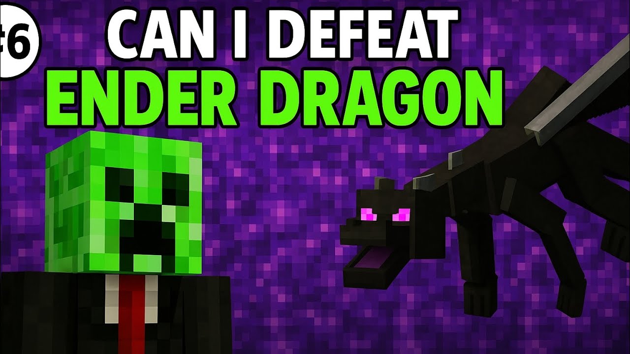 Can I defeat ender dragon 🐉 - YouTube