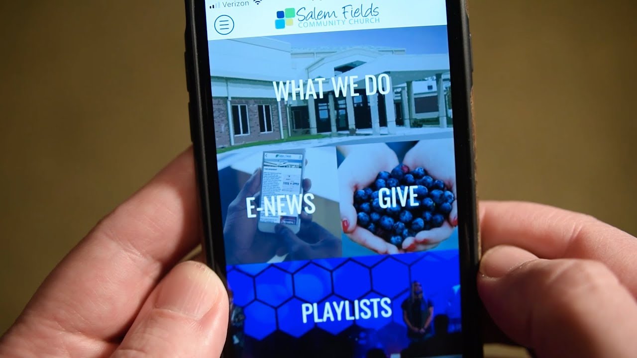 SFCC Mobile App for 2018 - YouTube