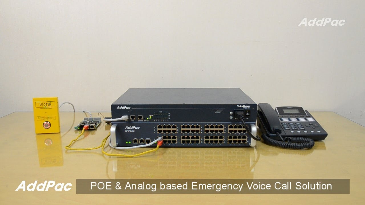 Power over Ethernet(POE) & Analog based Emergency Voice Call Solution ...