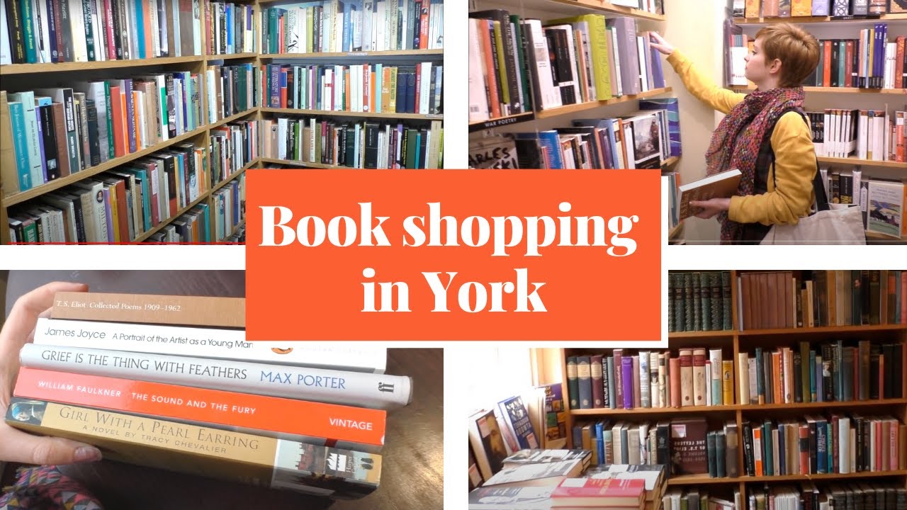 Book Shopping in York | Books Are My Bag vlog - YouTube
