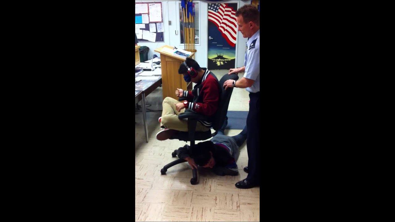 barany chair in class - YouTube