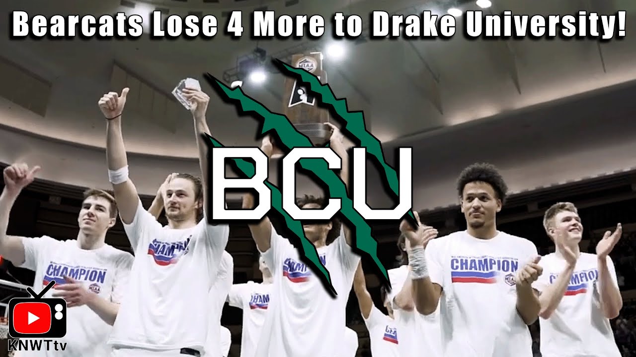Bearcats Lose 4 More as they head to Drake University with Ben Mccollum ...