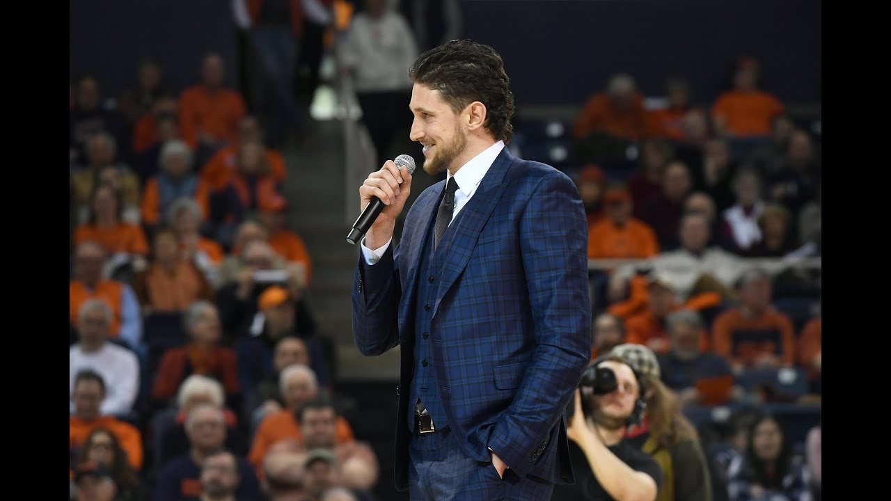 Mike Muscala Bucknell Jersey Retirement Video - YouTube
