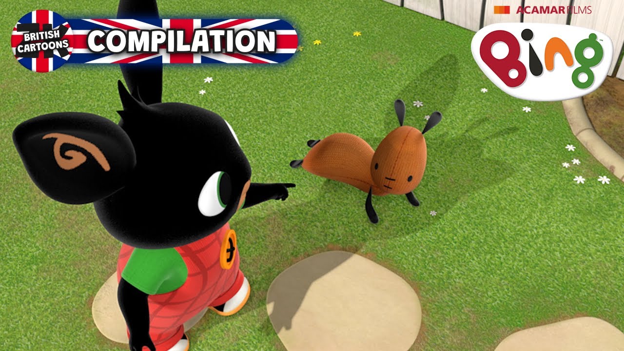 Bing and Flop Play Shadow Monsters | Bing Clip Compilation | ZeeKay ...