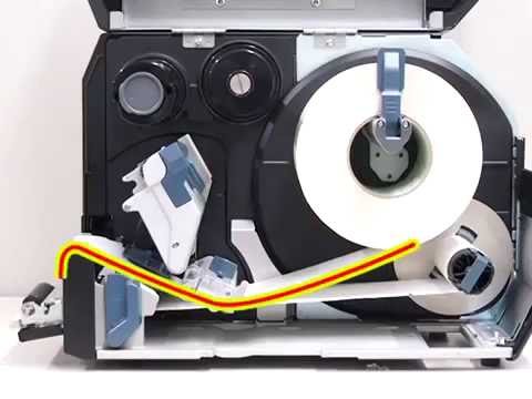 Dispenser Internal Rewinder - CL4NX, CL6NX - YouTube