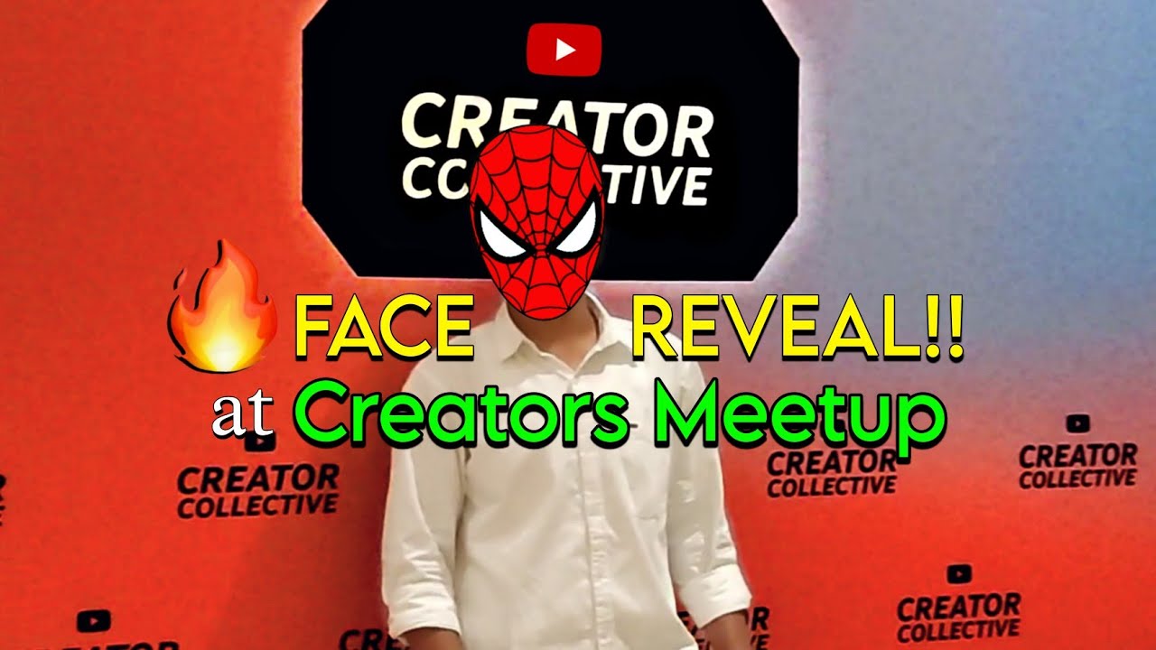 🔥Face Reveal at YouTube Creator's Meetup!! #youtubecreatorcollective ...