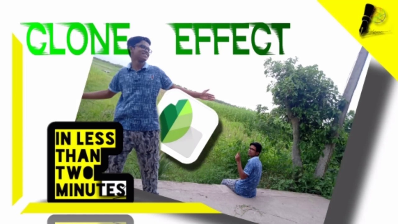 How to create clone with in 2 minutes? | for beginners | Snapseed ...