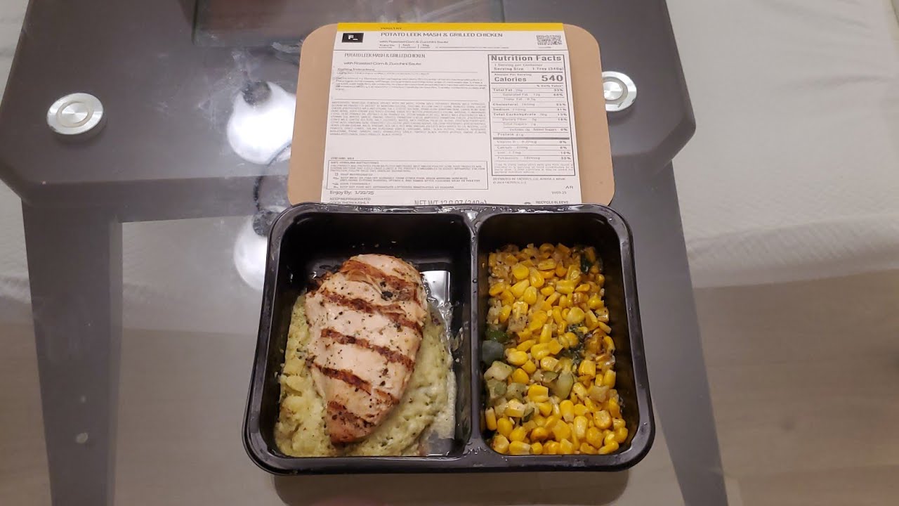 Factor - Potato Leek Mash & Grilled Chicken Review! BEST ONE YET! - YouTube