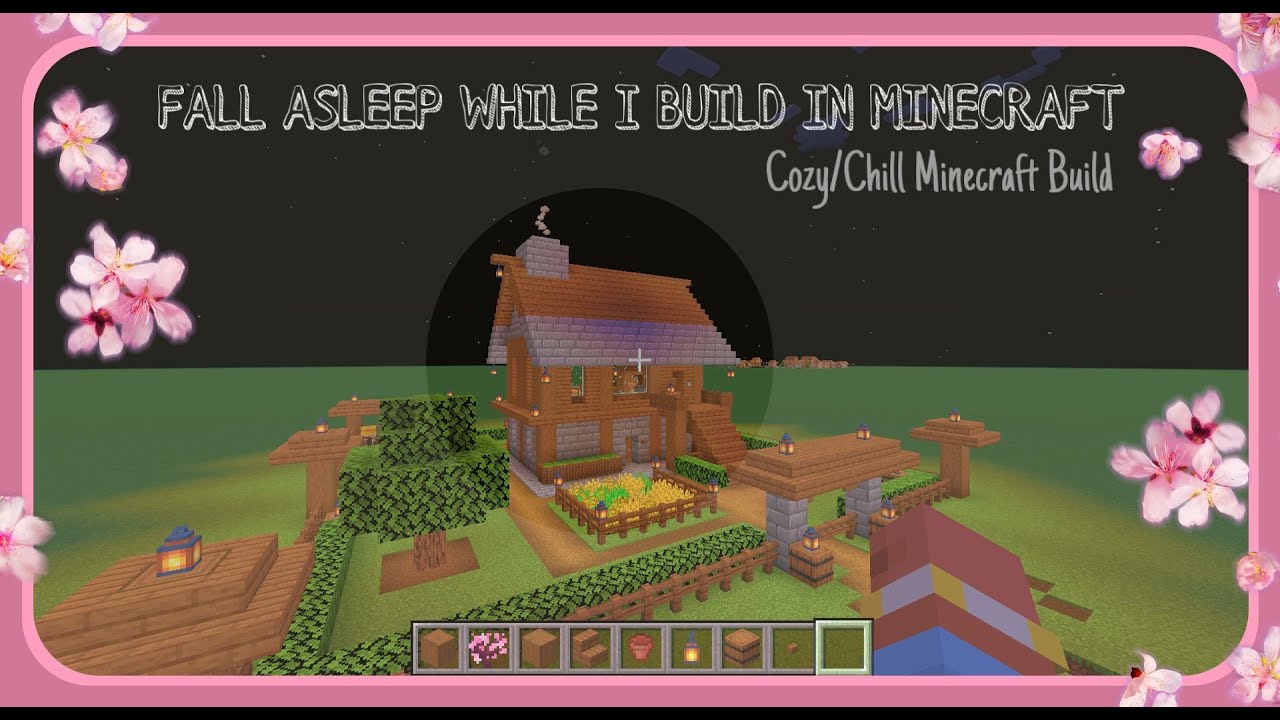 Fall asleep while I build a house (No commentary) - Let’s build in ...