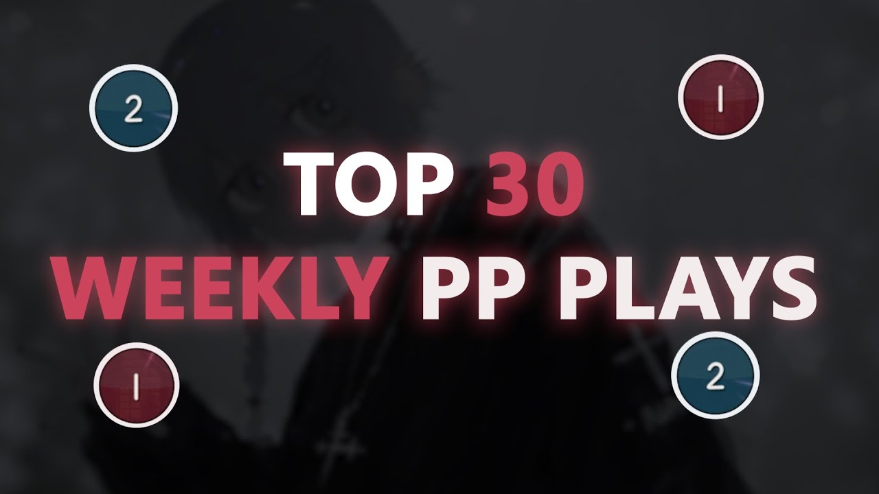 Top 30 Weekly PP Plays 14.august.2023 - 20.august.2023 - YouTube