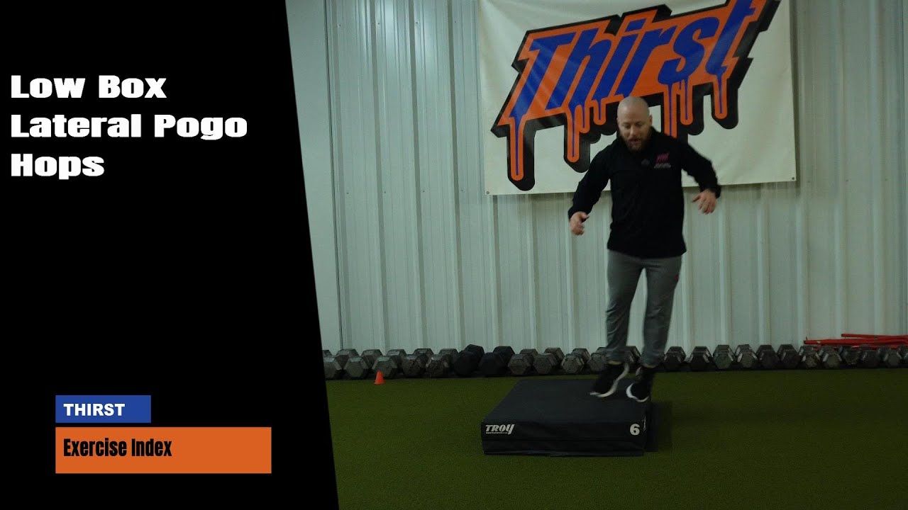 Low Box Lateral Pogo Hops - THIRSTgym.com - YouTube