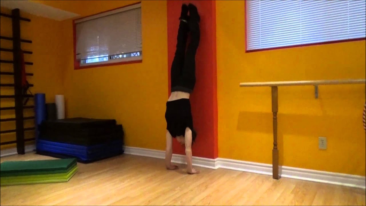 Handstand Tutorial Level#3. Learn how to fall. Advance. - YouTube