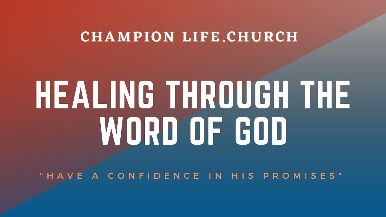 HEALING THROUGH THE WORD OF GOD // SUNDAY SERVICE // - YouTube