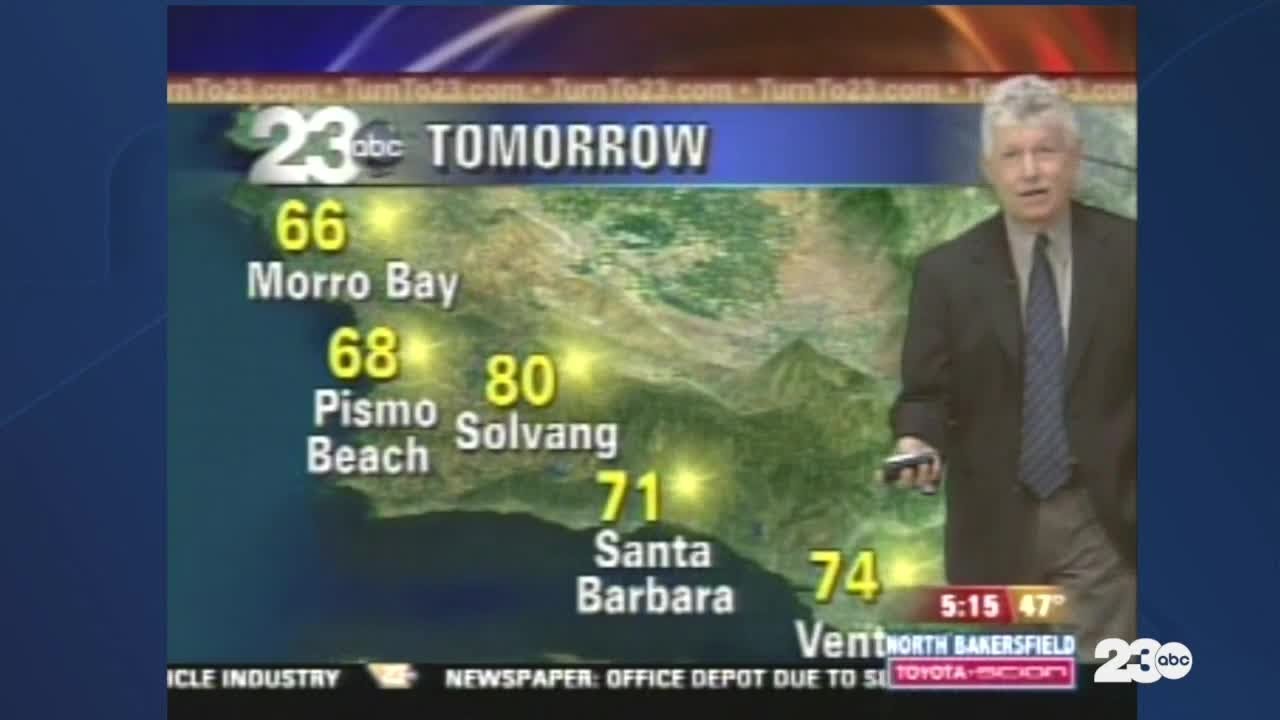 Old Weather Forecast from Rusty Shoop at 23ABC - YouTube