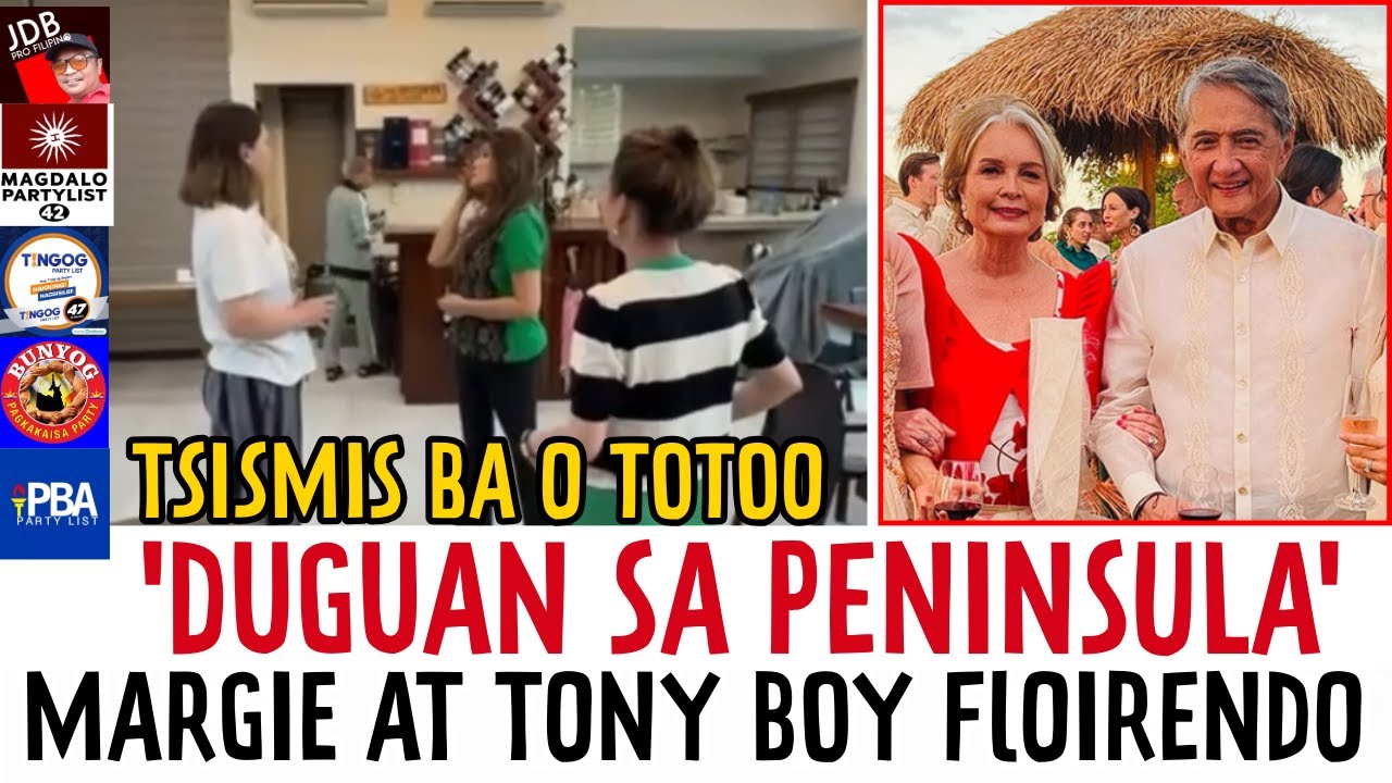 PINULUTAN NINA IMEE MARCOS AT VP SARA SINA MARGIE MORAN AT TONY BOY ...