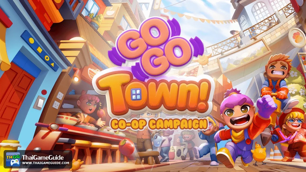 Go-Go Town! (Demo) : Multiplayer Local Split Screen Co-op Campaign ...