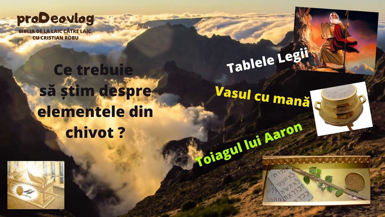Elementele din CHIVOTUL Legământului | Ce TREBUIE să știm?| Este ...