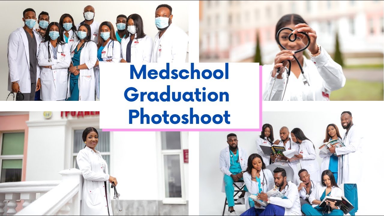 Medical School Graduation 2021 Photoshoot | Medical Student Mini Vlog ...