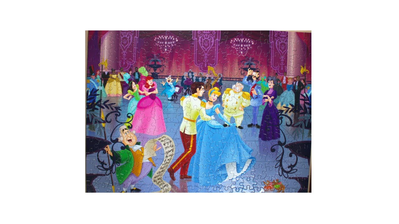 300-piece Disney's Cinderella Dancing at the Ball. - YouTube