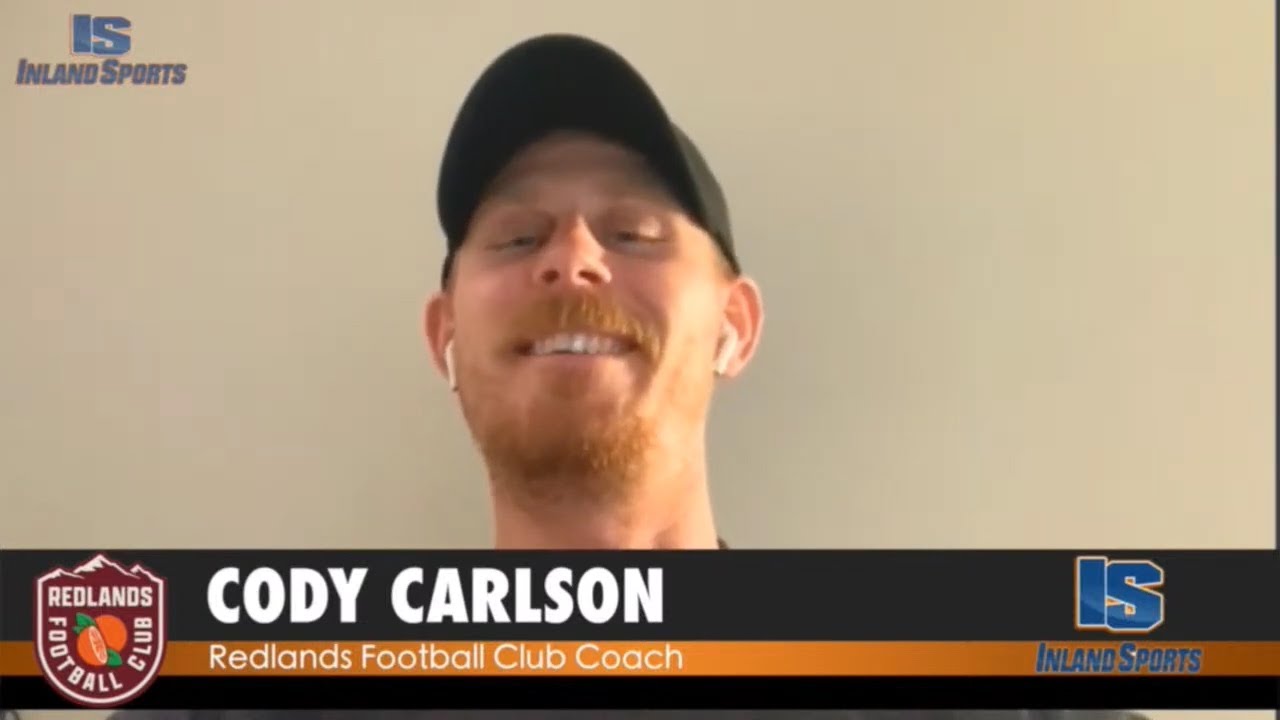 Redlands FC Coach Carlson Interview on Inland Sports - YouTube