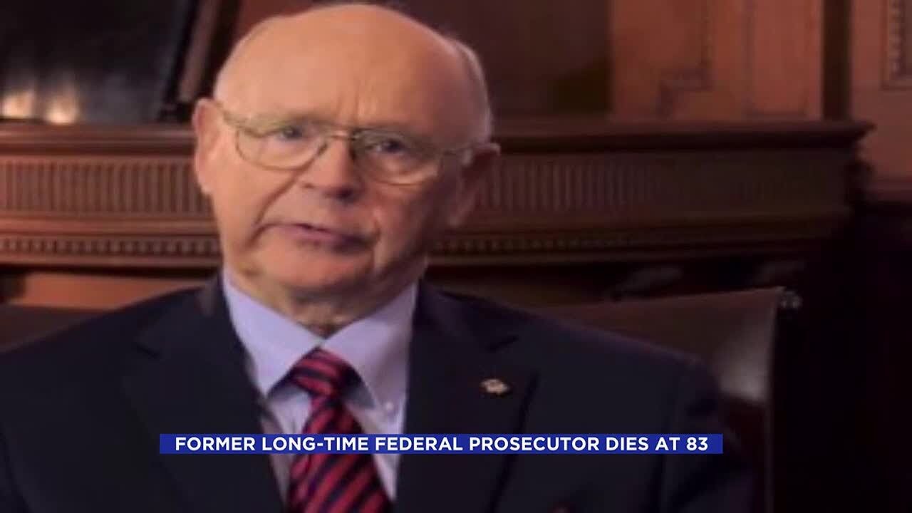 Former Long Time Federal Prosecutor Dies At 83 - YouTube