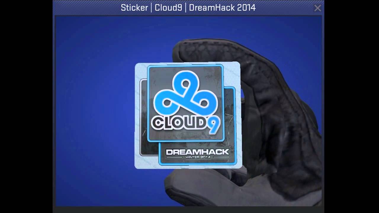 Cloud9 Sticker Dreamhack 2014 CSGO - YouTube